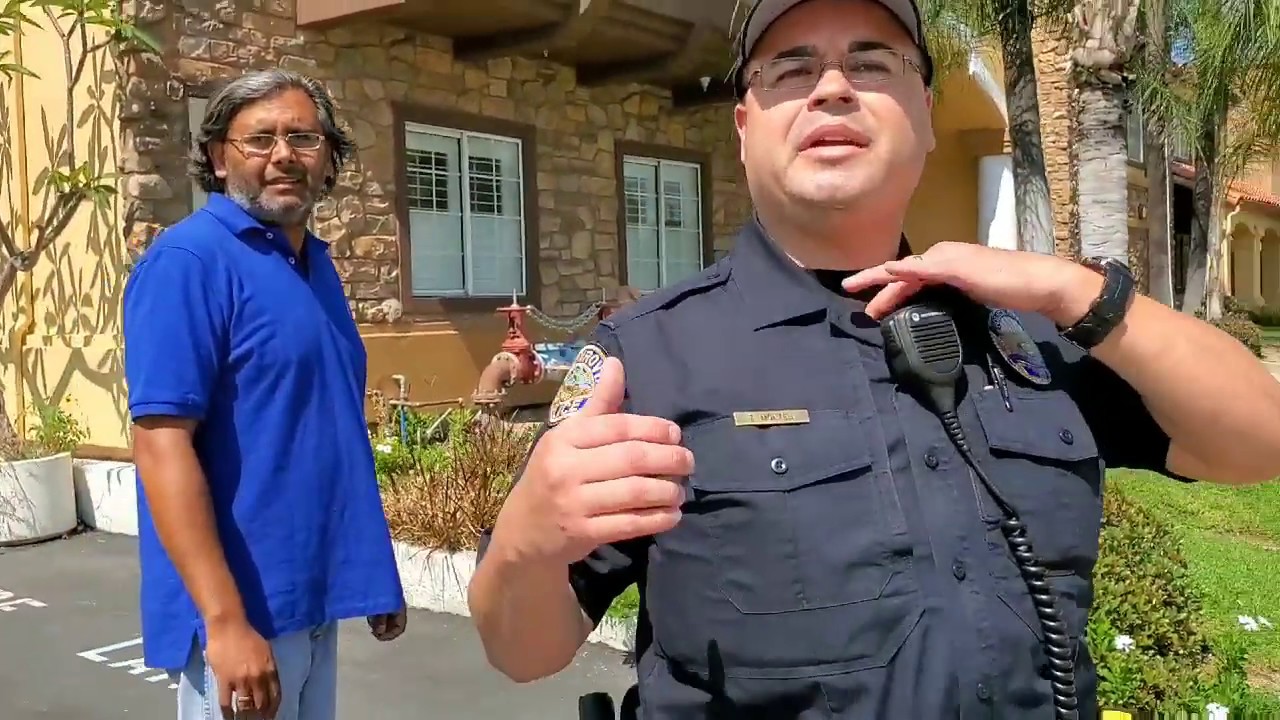 IM CALLING THE POLICE.. YOU NEED TO LEAVE - YouTube