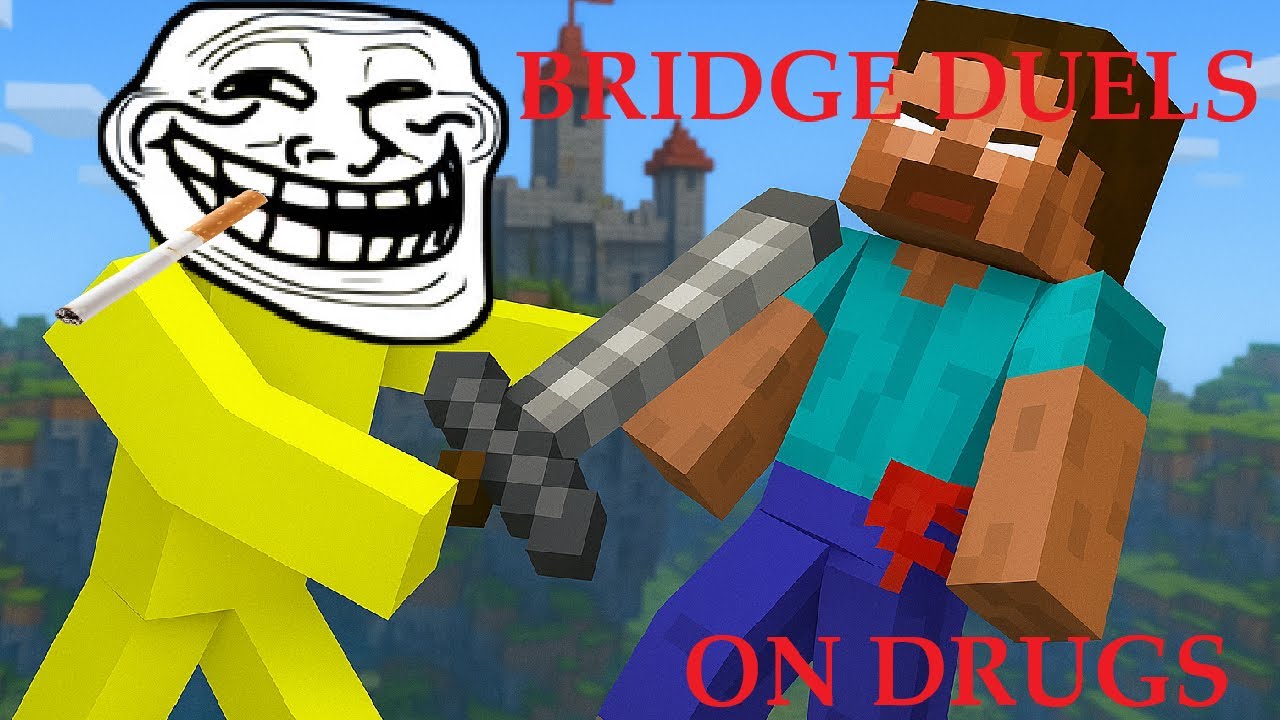 Bridge Duels on Percocets - Minecraft Hypixel Bridge Montage - - YouTube