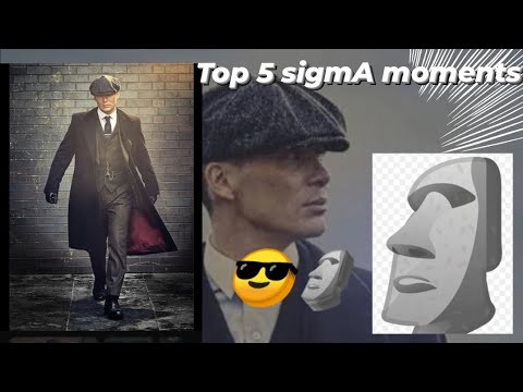 TOP 5 SIGMA MOMENTS 🗿😎#viral #trending #thomasshelby - YouTube