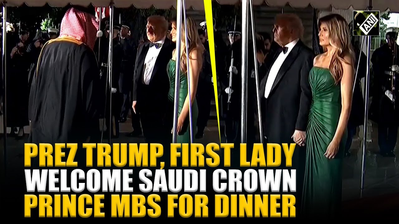 US President Trump, First Lady welcome Saudi Crown Prince MBS to White ...