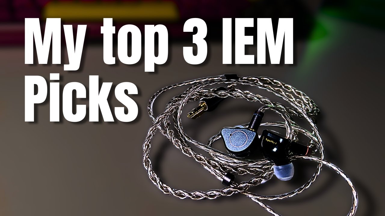My top 3 Value for Money IEM Picks! - YouTube
