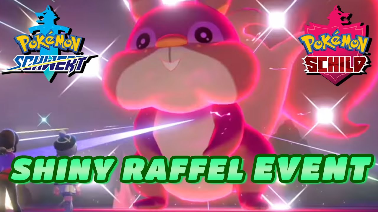 BEGRENZTES SHINY RAFFEL EVENT in Pokemon Schwert & Schild - YouTube