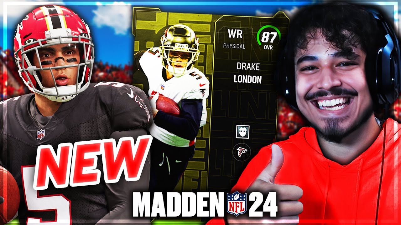 Is Drake London Really Worth it? - Madden 24 Ultimate Team "Headliners ...