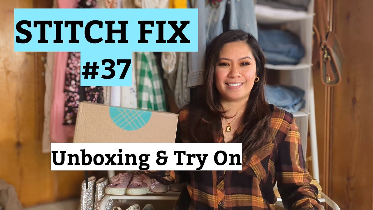 STITCH FIX Unboxing and Try On Box #37 what is stitch fix? - YouTube