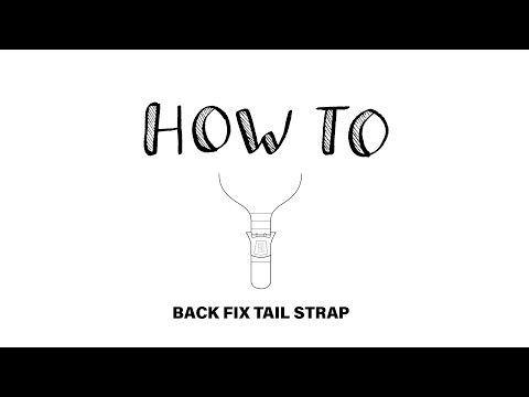HOW TO Back Fix Tail Strap - By POMOCA - YouTube