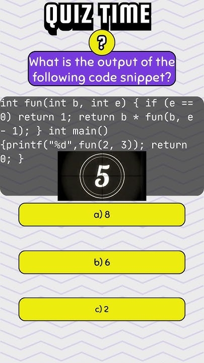 C Interview Question 17 Mcq Clanguage Codechallenge Programminglanguage Coding