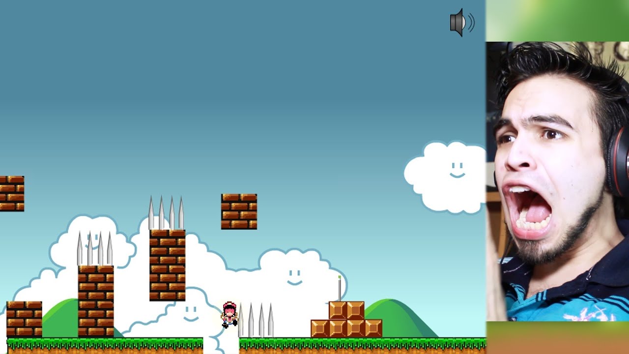 Unfair Mario - Obstaculos de Muerte - Nivel 4 (Mario Injusto Español ...