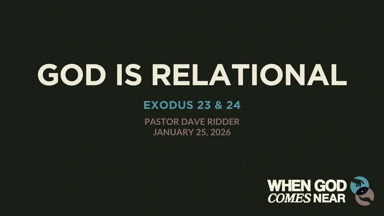 When God Comes Near: God is Relational - YouTube