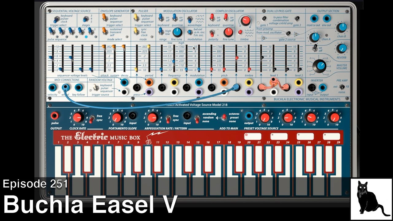 Buchla Music Easel V - YouTube
