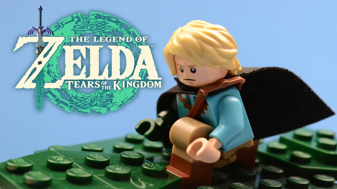 ZELDA Tears of the Kingdom LEGO animation - YouTube