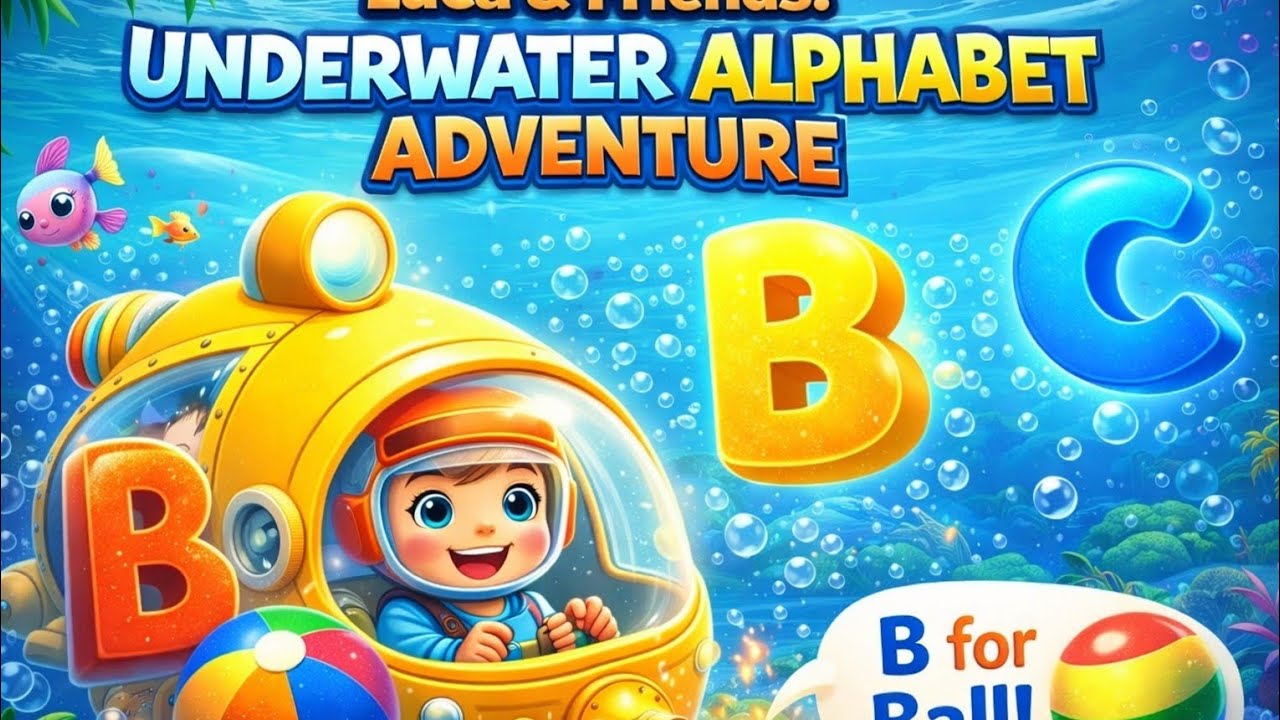Luca & Friends Alphabet Adventure 🌊 | Learn ABC with Fun Kids Gameplay ...
