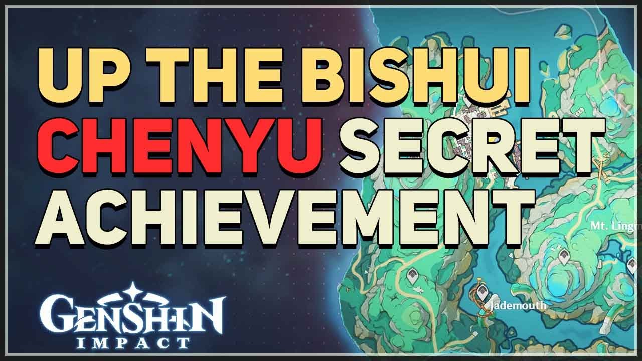 Up the Bishui Genshin Impact 4.4 Secret Achievement - YouTube