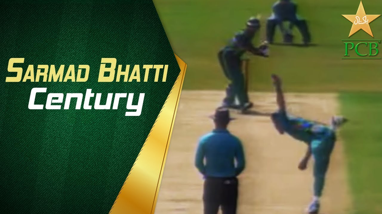 Quaid-e-Azam Cup One Day 2018/19 - Islamabad vs HBL - Sarmad Bhatti ...