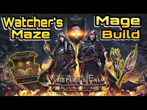 Vampire's Fall: Origins - Watcher's Maze Dungeon (Lv71 Mage) - YouTube