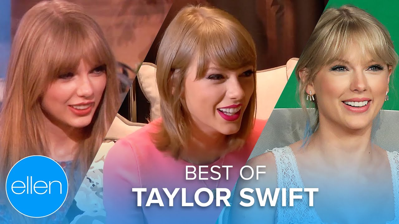 The Best of Taylor Swift on The Ellen Show (Part 1) - YouTube