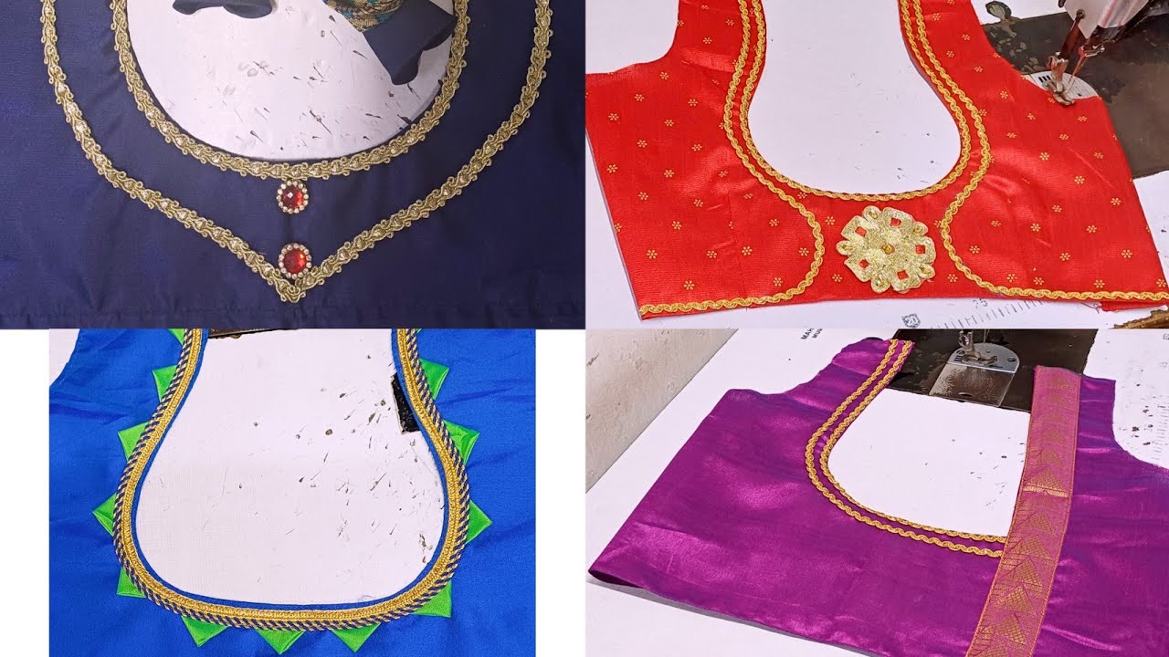 Blouse Ki designs | Back Neck Designs for. blouse |New Model Blouse ...