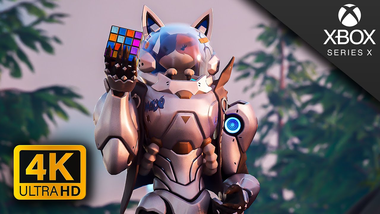 Fortnite "KATT" Skin Gameplay *March Crew Pack* Solo - Xbox Series X ...