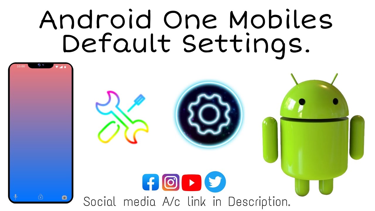 Motorola One Power - Mobile Default Settings - Android one Smart phone ...