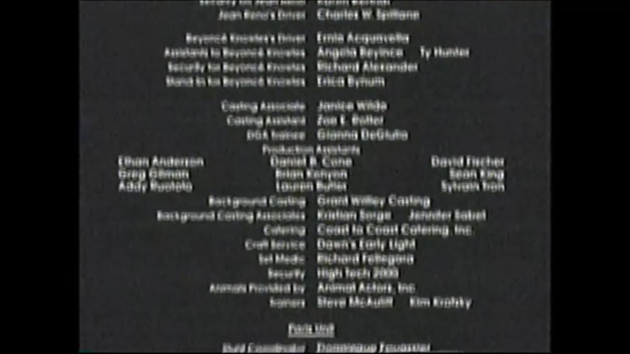 The Pink Panther (2006) End Credits (TBS 2008) - YouTube