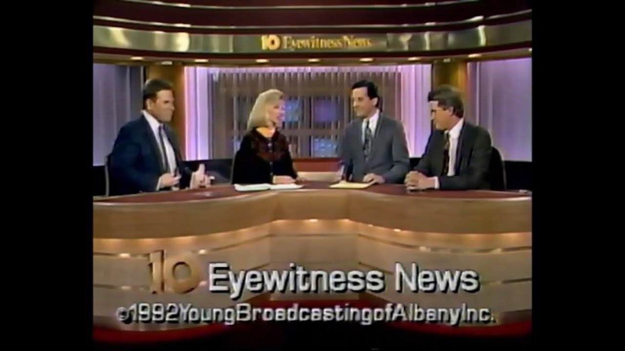 WTEN 11pm Newscast (January 20, 1992; Complete) - YouTube