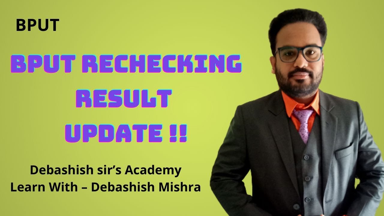 RECHECKING RESULT ANALYSIS. - YouTube