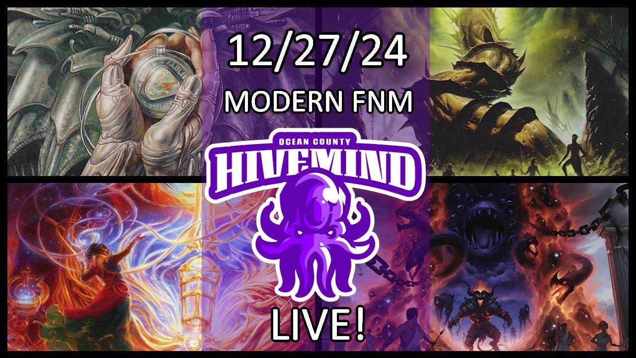 12/27/24 Full Modern FNM - Ocean County Hive Mind - YouTube