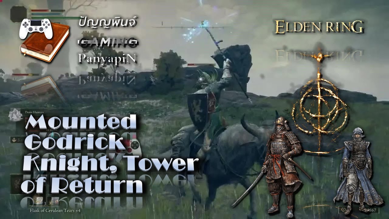 Mounted Godrick Knight, Tower of Return | Elden Ring - YouTube