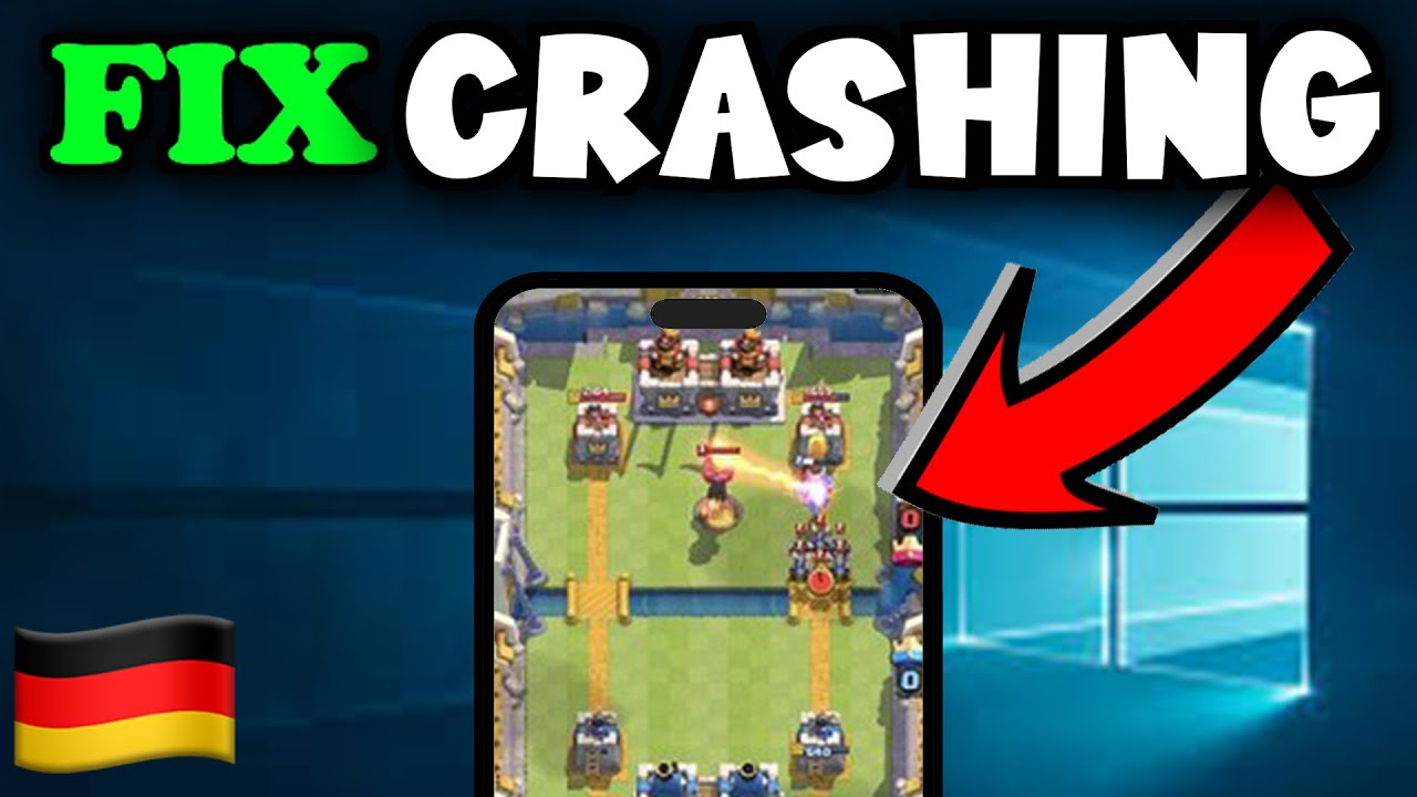 Clash Royale - CRASH/STÜRZT ab BEHEBEN! | Problemlösung | Crash fix ...