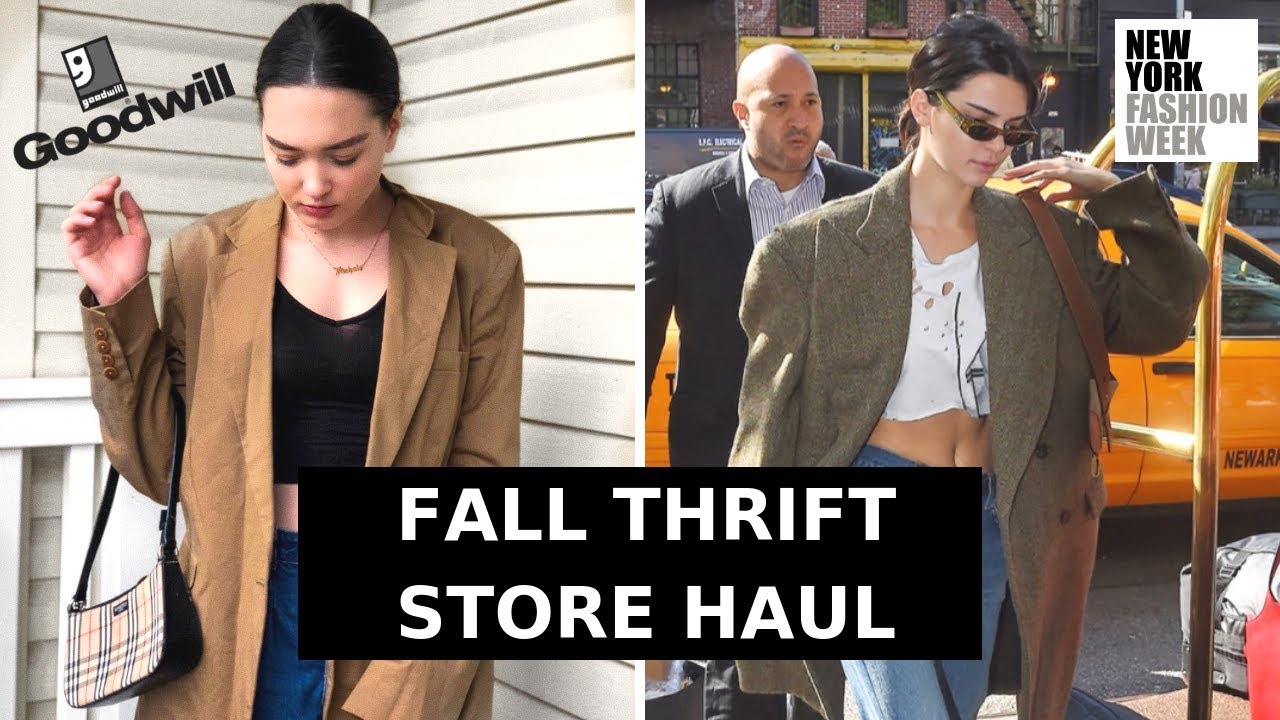 Fall Thrift Store Haul | Fall Trends 2018 - YouTube