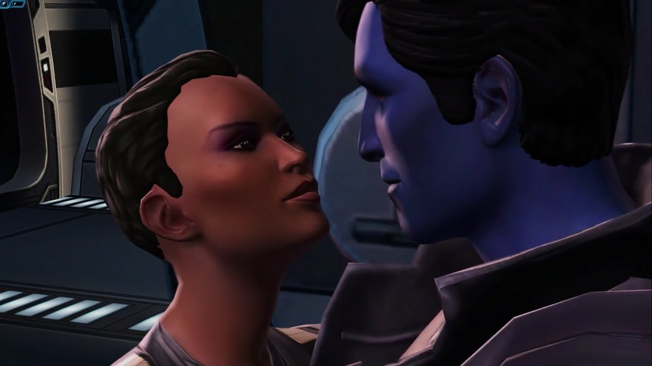 SWTOR - Raina Temple Romance - YouTube