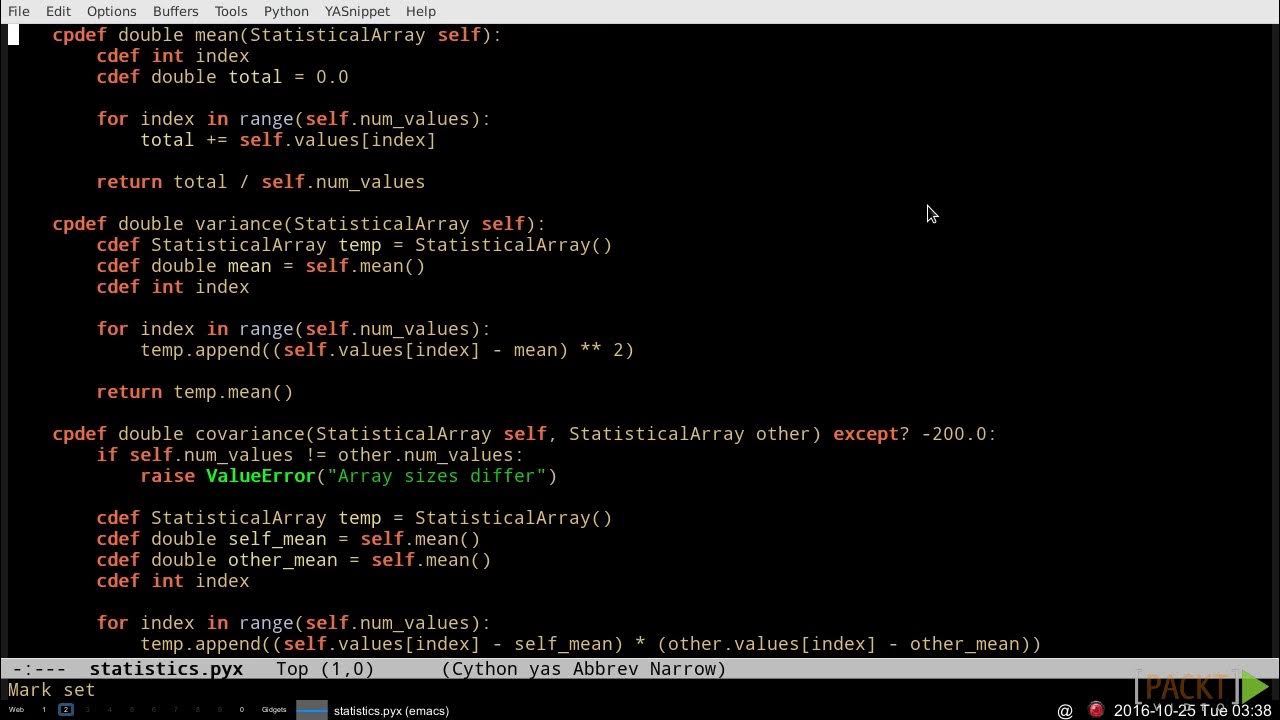 51 Interfacing with C Code Using Cython - YouTube