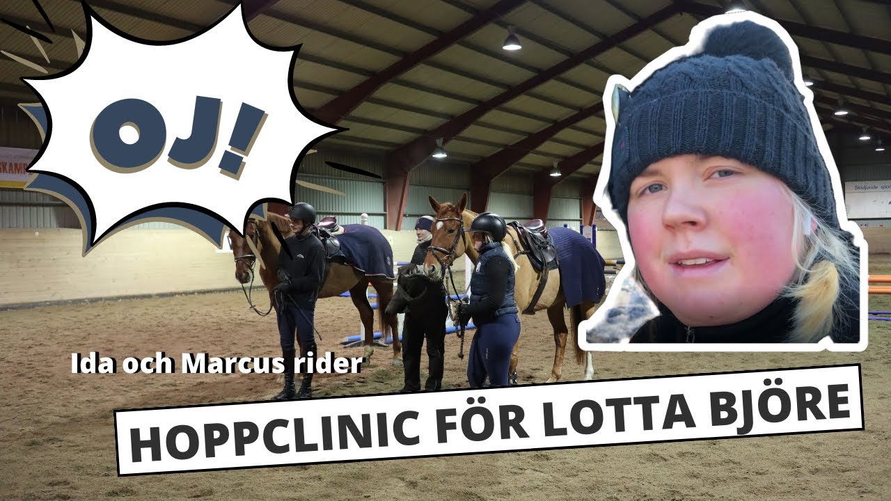 VLOGG - hoppclinic med Lotta Björe!! - YouTube