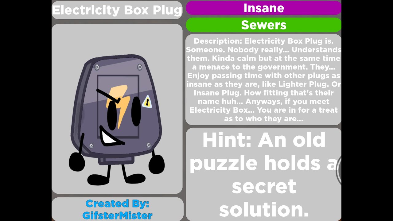 How to get (INSANE) Electricity Box Plug!⚡️⚠️🧱📦🔌 - YouTube