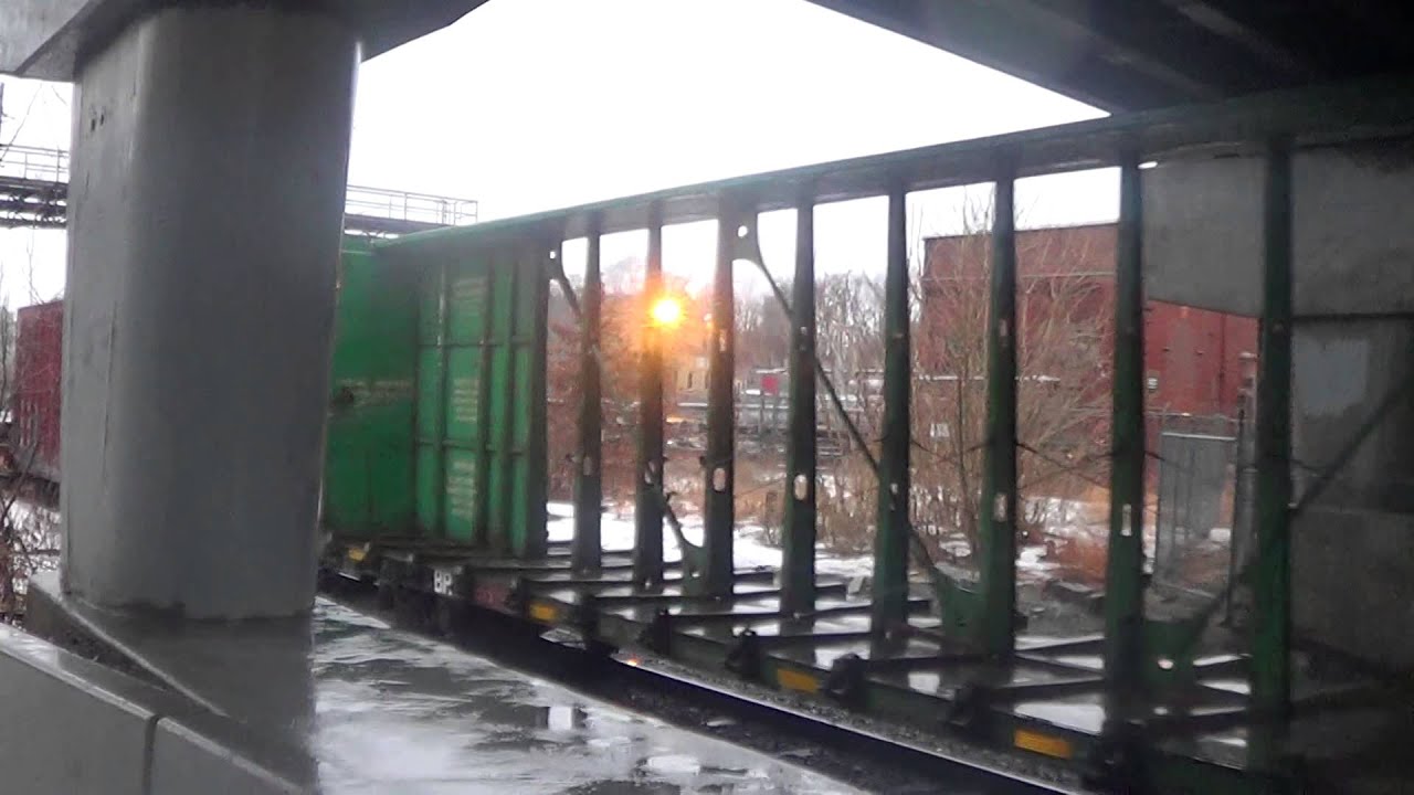 SEPO w/ HLCX 7842 At Western Ave. Lowell, Ma. on 1/11/14 - YouTube