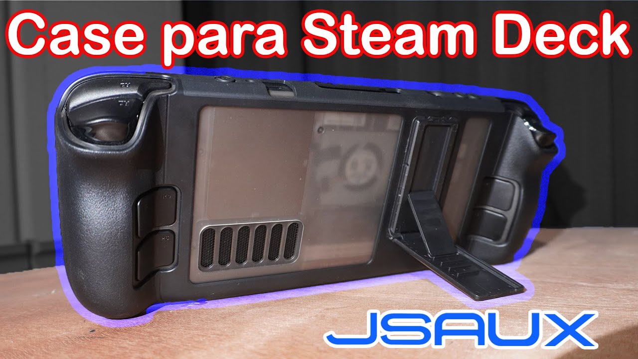 Case JSAUX para STEAM DECK con Stand regulable - YouTube