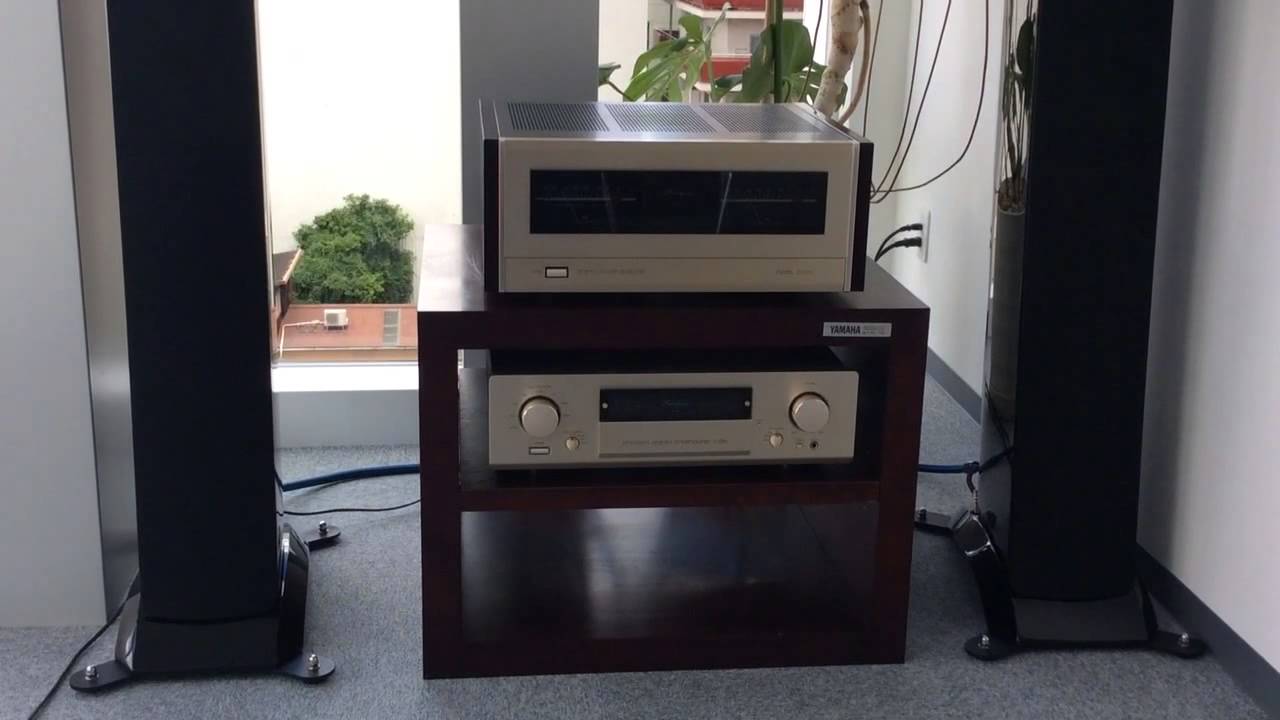 Accuphase C-275v+Accuphase P-500l+ loa Raidho C2.0 - YouTube