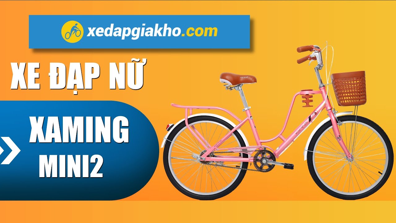 Review - Đánh Giá Xe Đạp Nữ Xaming Mini 24 Inch | SKU: 24MINI2 | XĐGK - YouTube