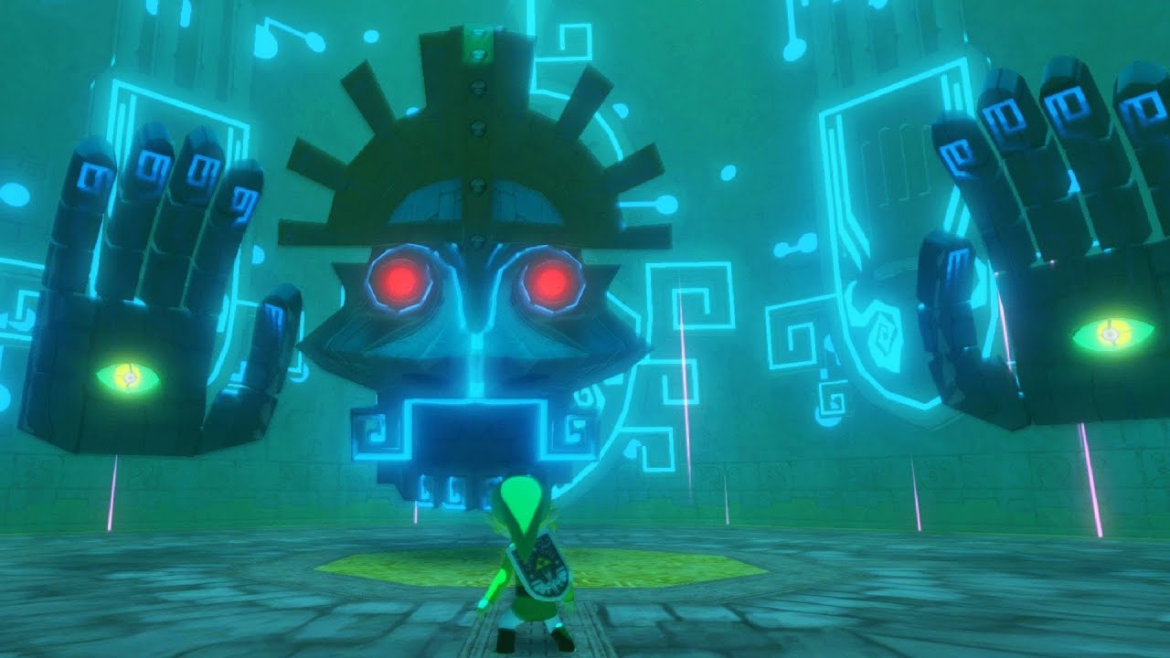Zelda Wind Waker HD: Gohdan Boss Fight #3 (1080p 60fps) - YouTube