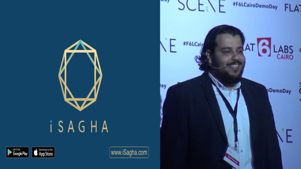 Flat6Labs Cairo Tenth Demo Day | Said Hassan - iSagha - YouTube