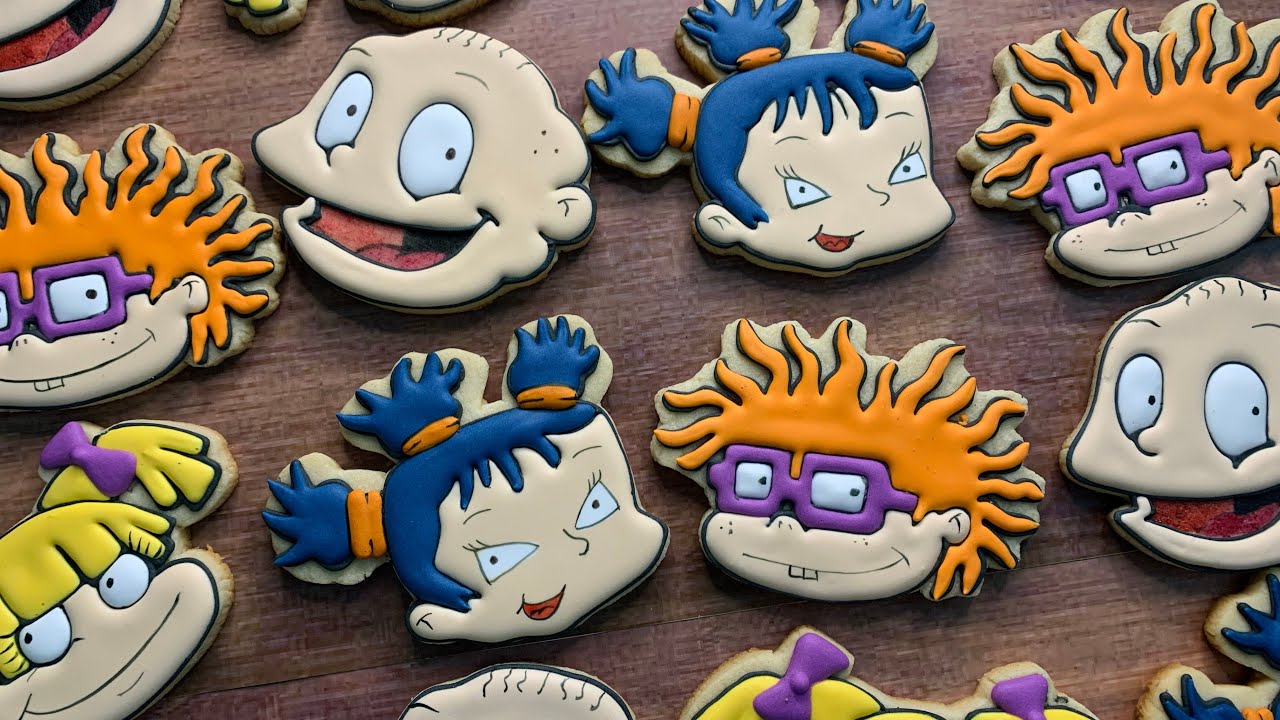 Galletas Rugrats | Cookies Decorated - YouTube