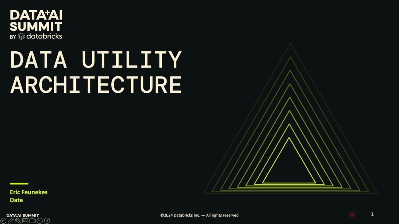 Data Utility Architecture: A Lakehouse Serving the Whole Enterprise ...
