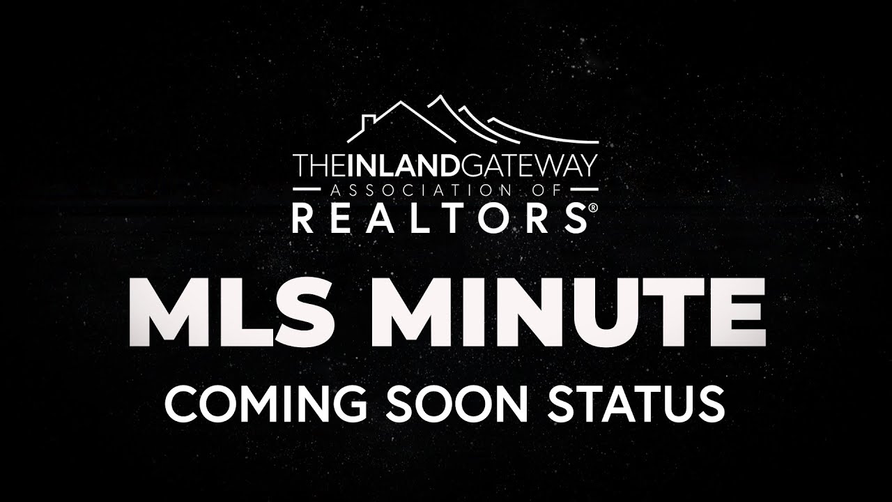 MLS Minute - Coming Soon Status - YouTube