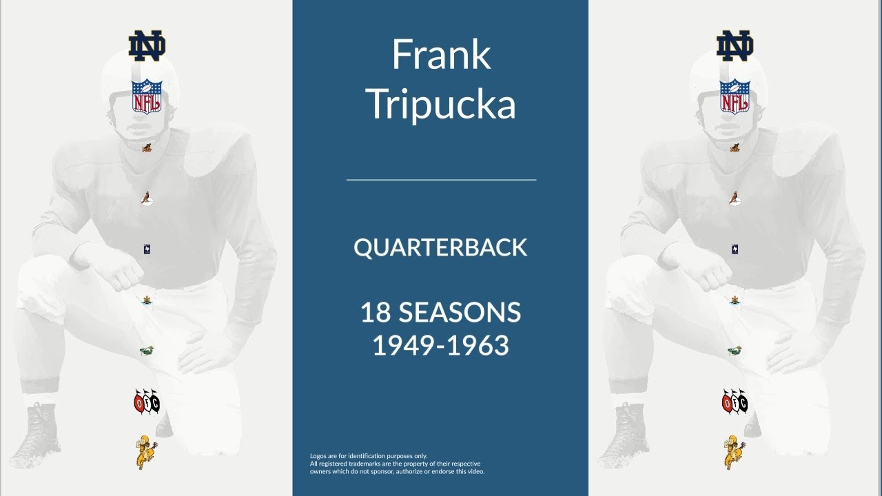 Frank Tripucka: Football Quarterback - YouTube