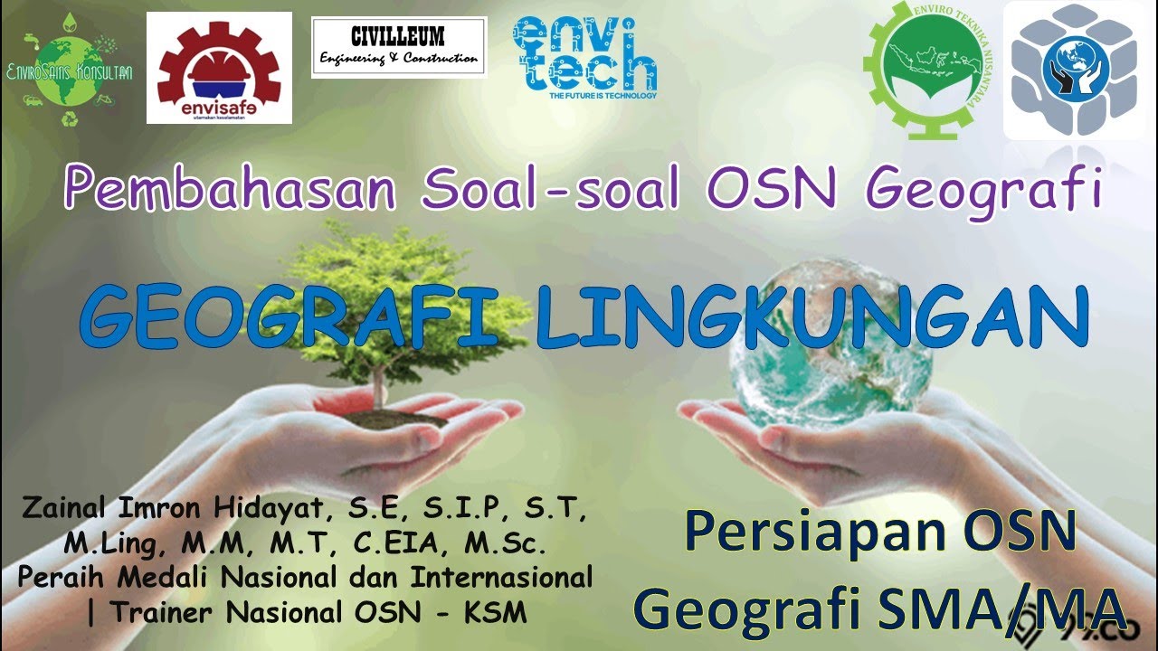 Materi & Bahas Soal Geografi Lingkungan OSN Geografi - YouTube