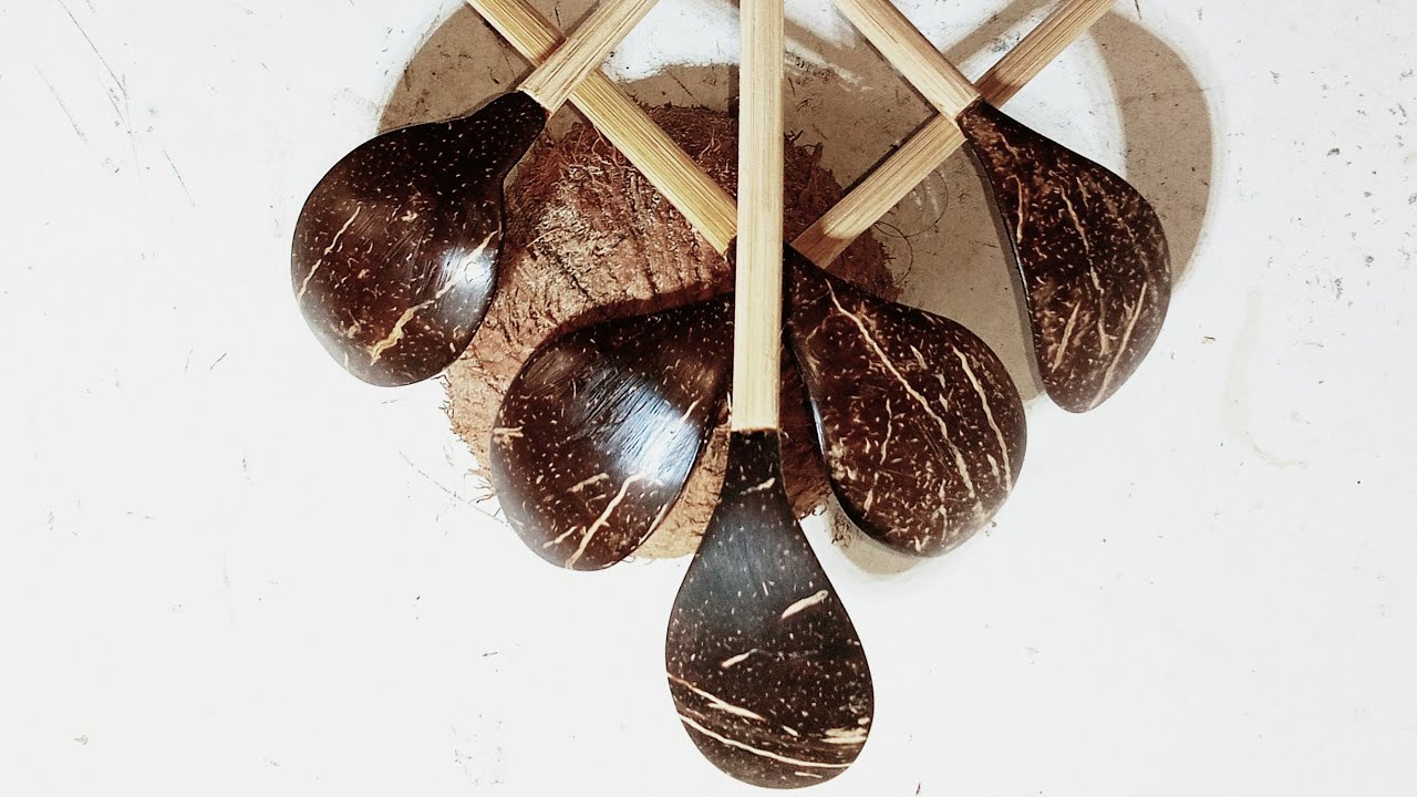 coconut shell design 🎁 - YouTube