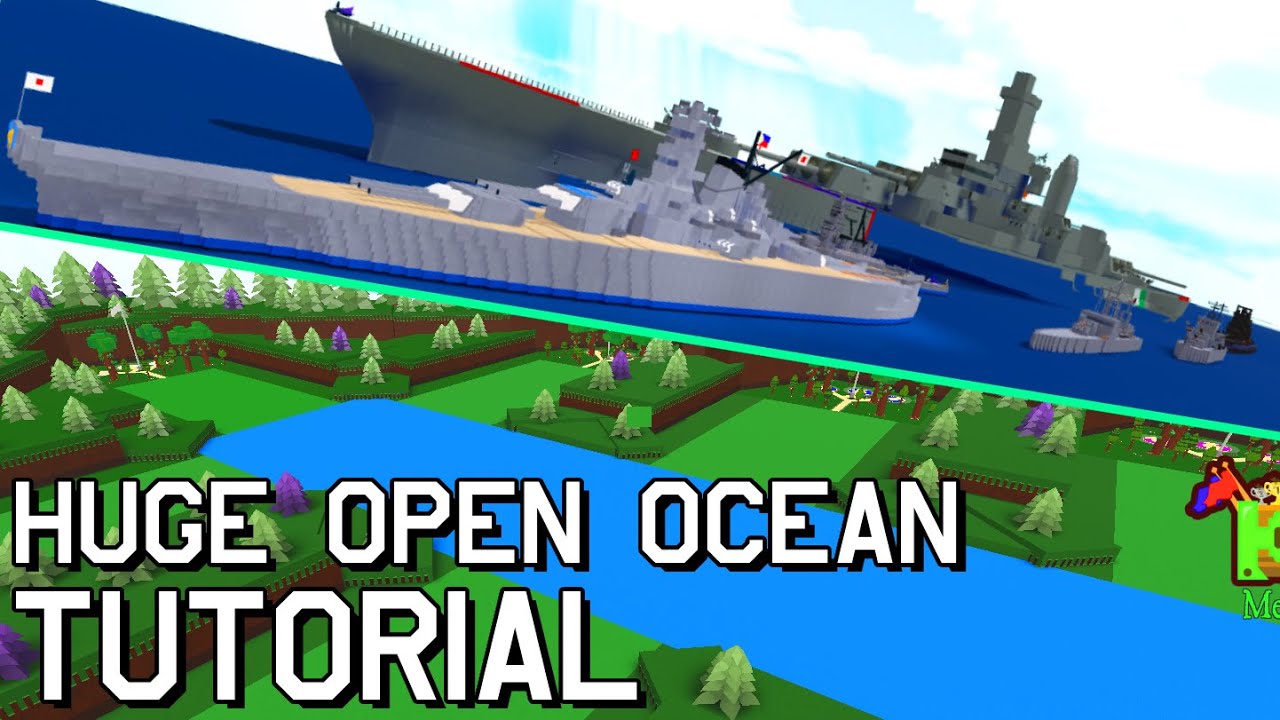 Huge Waterplate Platform Tutorial | Simple Level | Build a Boat for ...