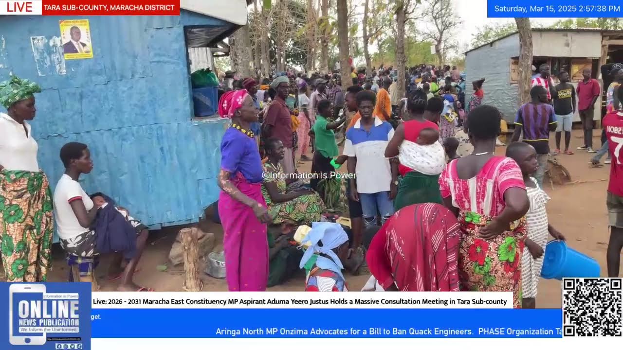Live: Maracha East Constituency MP Aspirant Aduma Justus Holds Massive ...