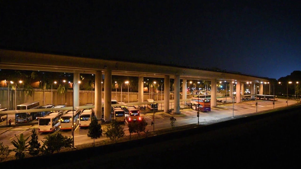 The Sights of Woodlands Regional Bus Interchange - YouTube