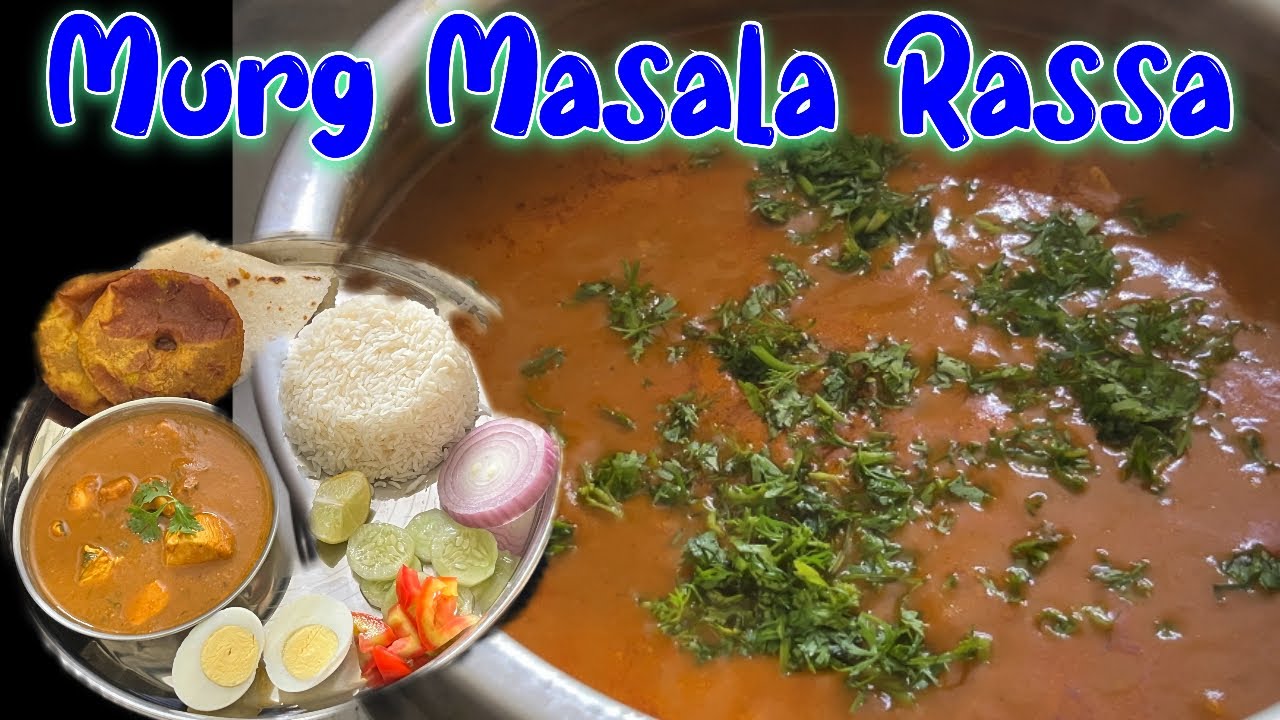 Murg Masala Rassa(chicken gravy) - YouTube