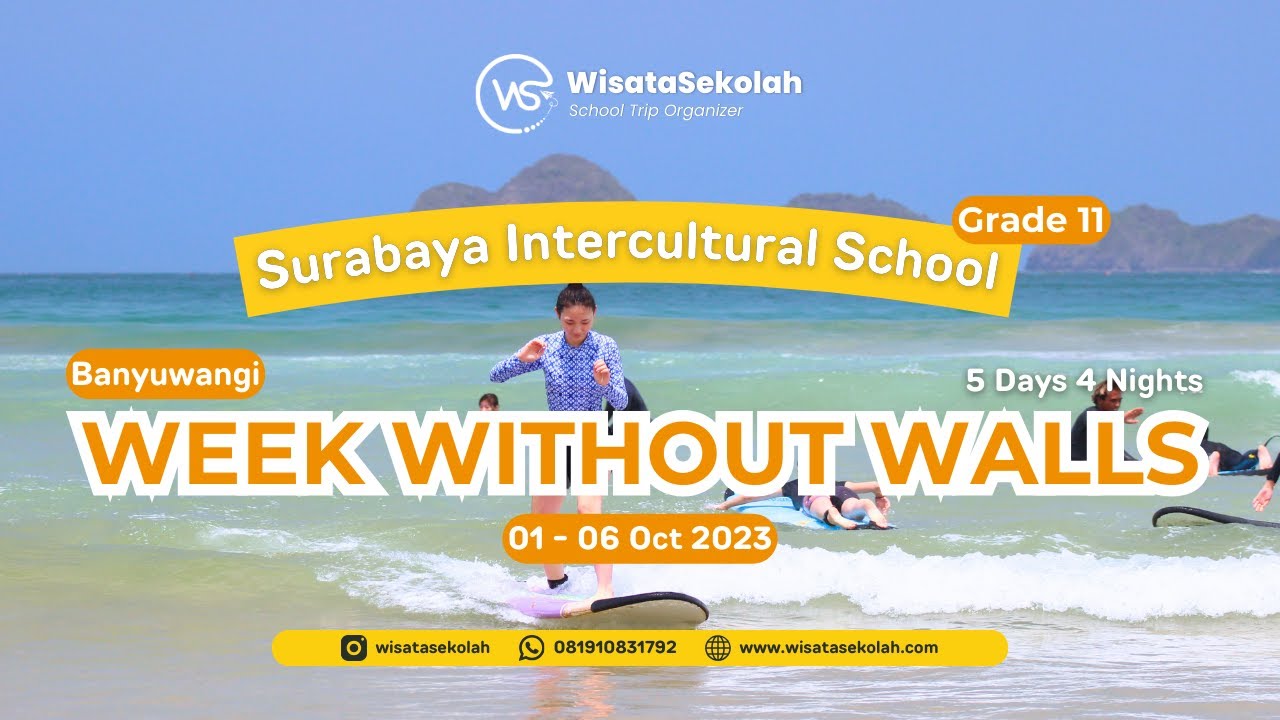 WEEK WITHOUT WALLS 2023 : BANYUWANGI - Surabaya Intercultural School ...